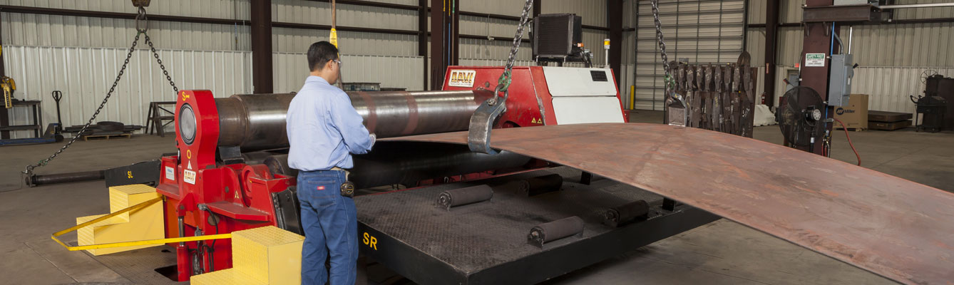 Plate Rolling | Cyclone Steel Services
